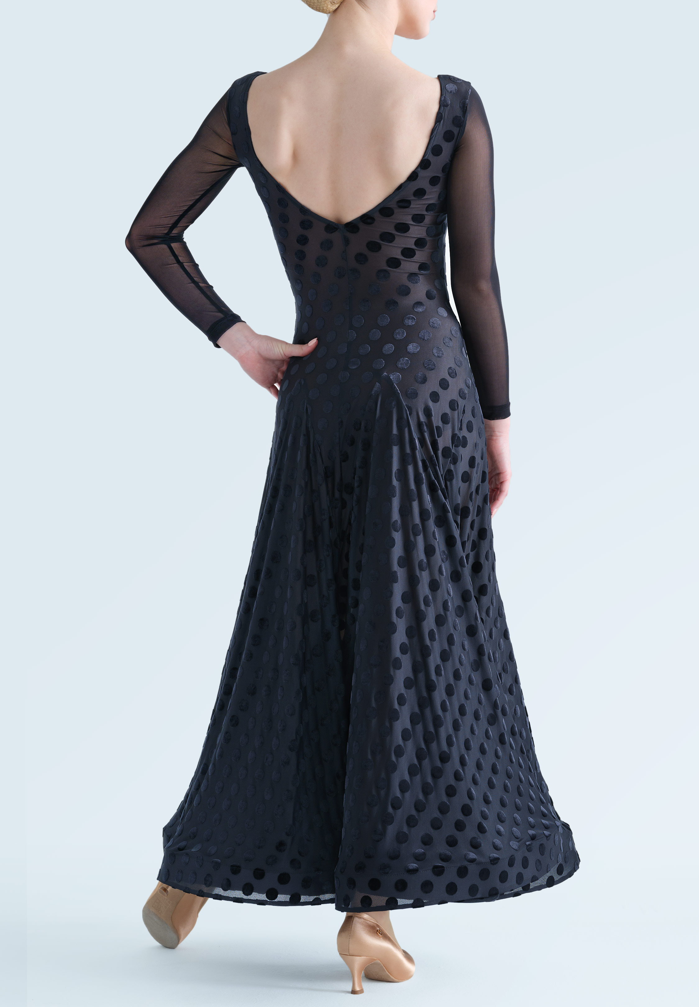 MF Moonlit Polka Smooth Dress M380 | Dresses
