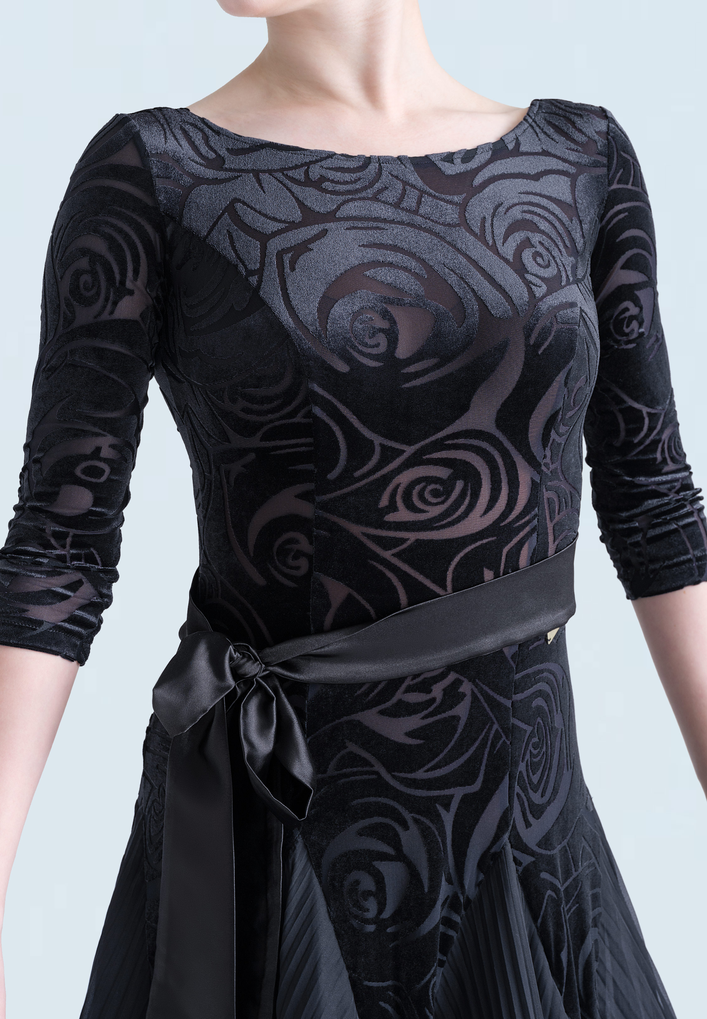 MF Dark Blossom Ballroom Dress M411 | Dresses