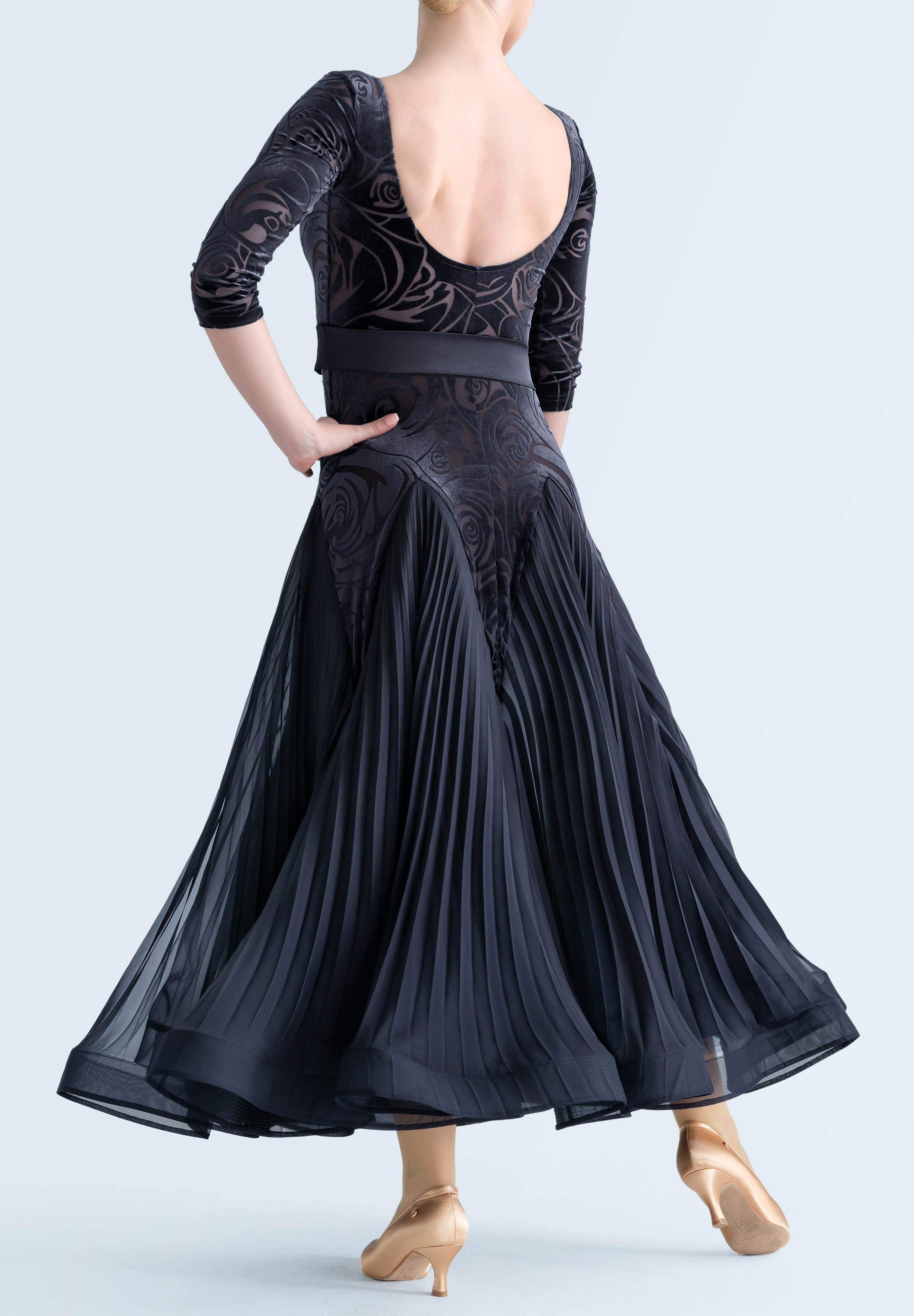 MF Dark Blossom Ballroom Dress M411 | Dresses