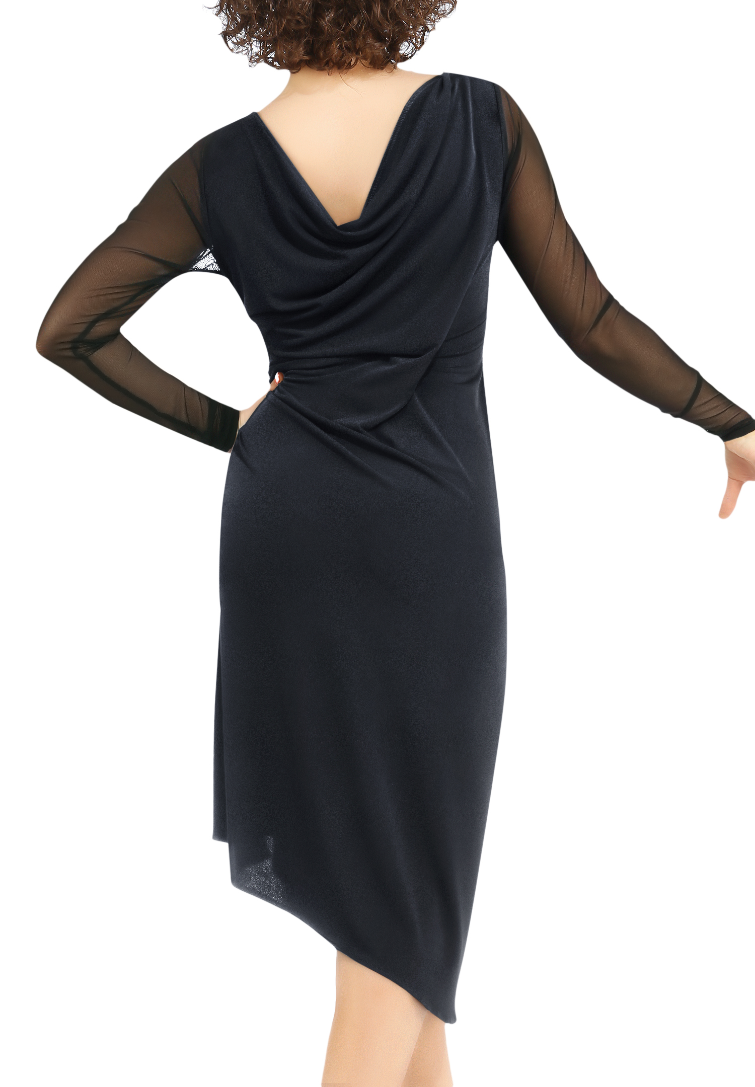 Zdenka Arko Asymmetric Cut Latin Dress D1501 | Dresses