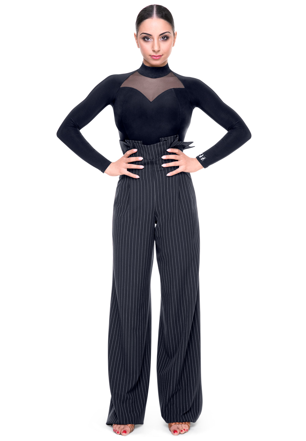 PopconAtelier High Waisted Latin Pants WLP026-1 | Pants