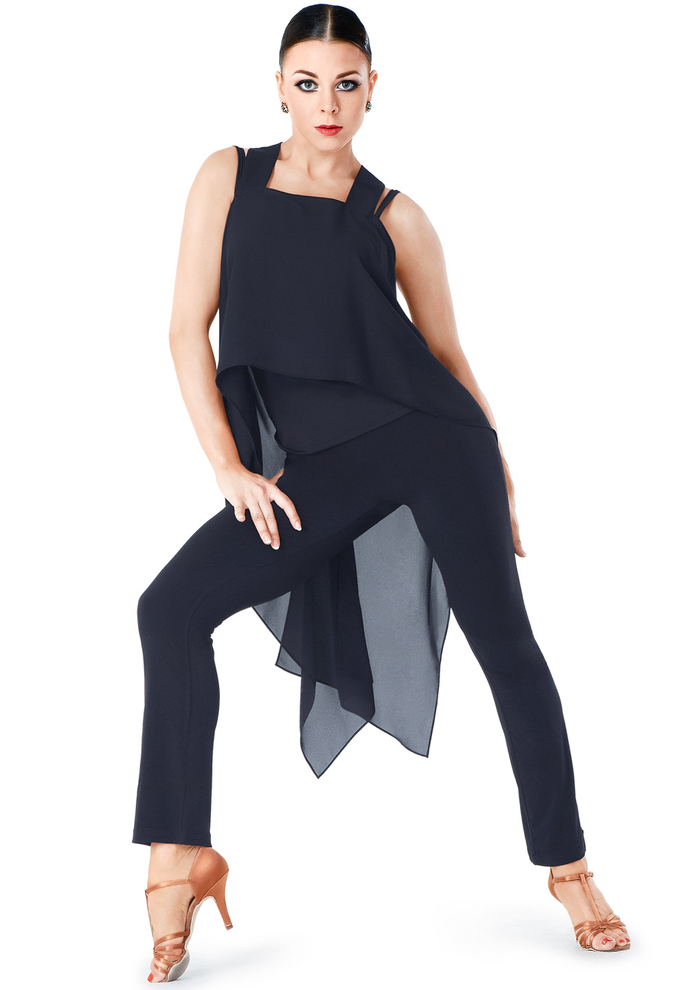 Tasha by Popcon Straight Leg Latin Pants TWLP003 | Pants