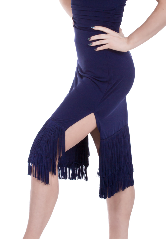 DSI Zoey Crepe Latin Dance Skirt 3541 | Skirts