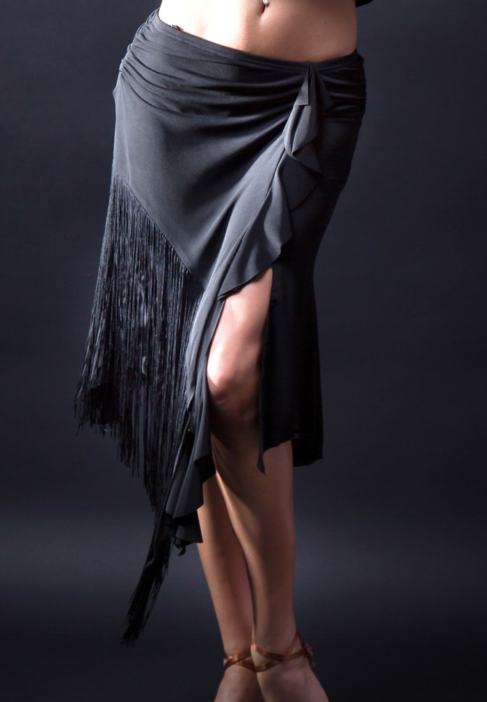 Santoria Skotia Ruff Fringe Latin Skirt S6082 | Skirts