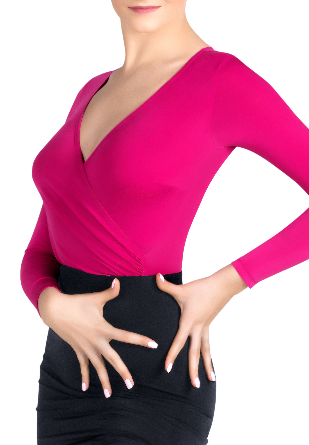 Dance Box Queens Cross Over Body P19120027 | Tops