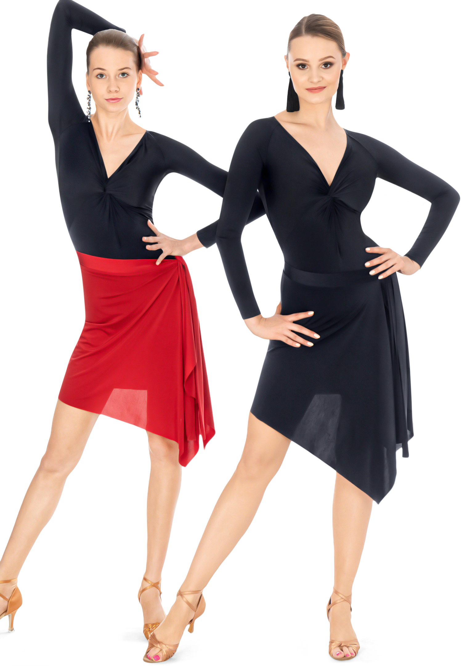 Dance Box Twist Ladies Dance Body P20120017 | Tops