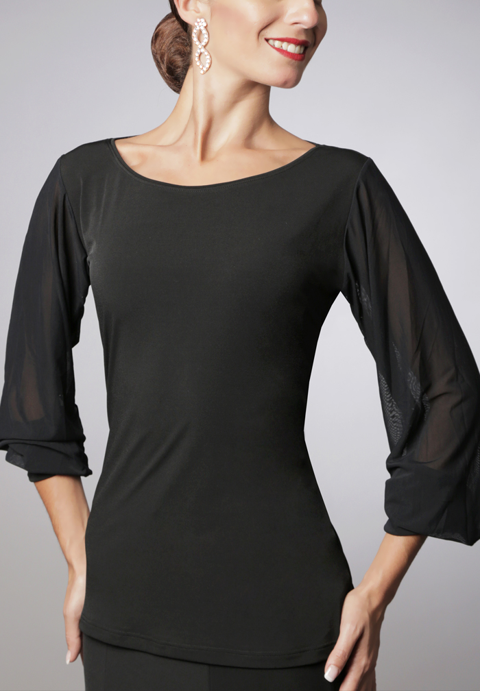 Dancemo Lynette Ballroom Shirt | Tops
