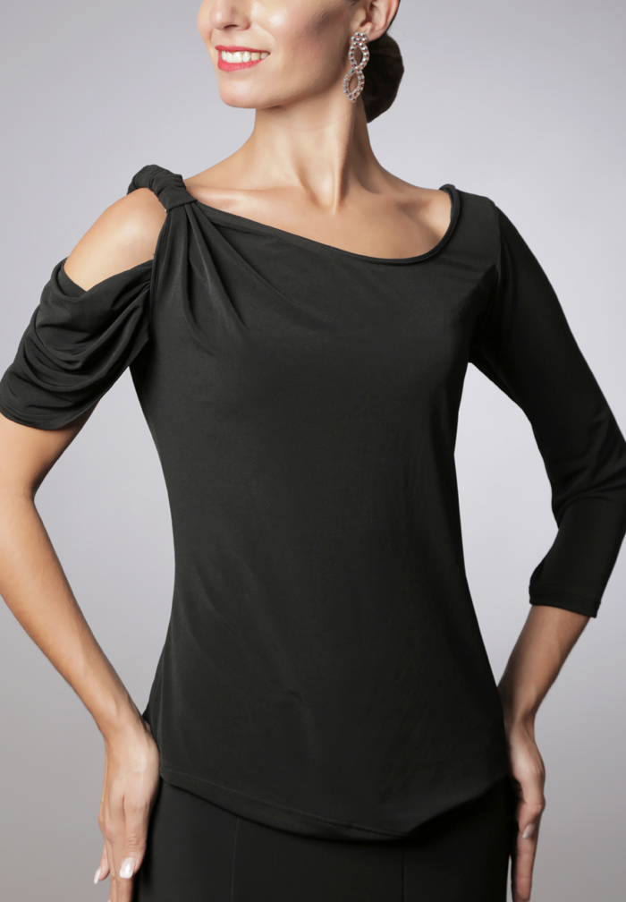 Dancemo Exclusive Dance Top with One Sleeve | Tops