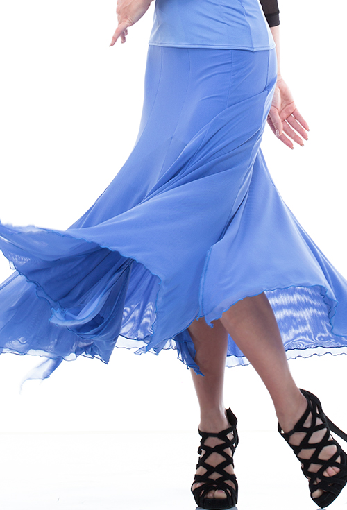 Espen Valerian Ballroom Panel Skirt L4 | Ballroom_Skirt