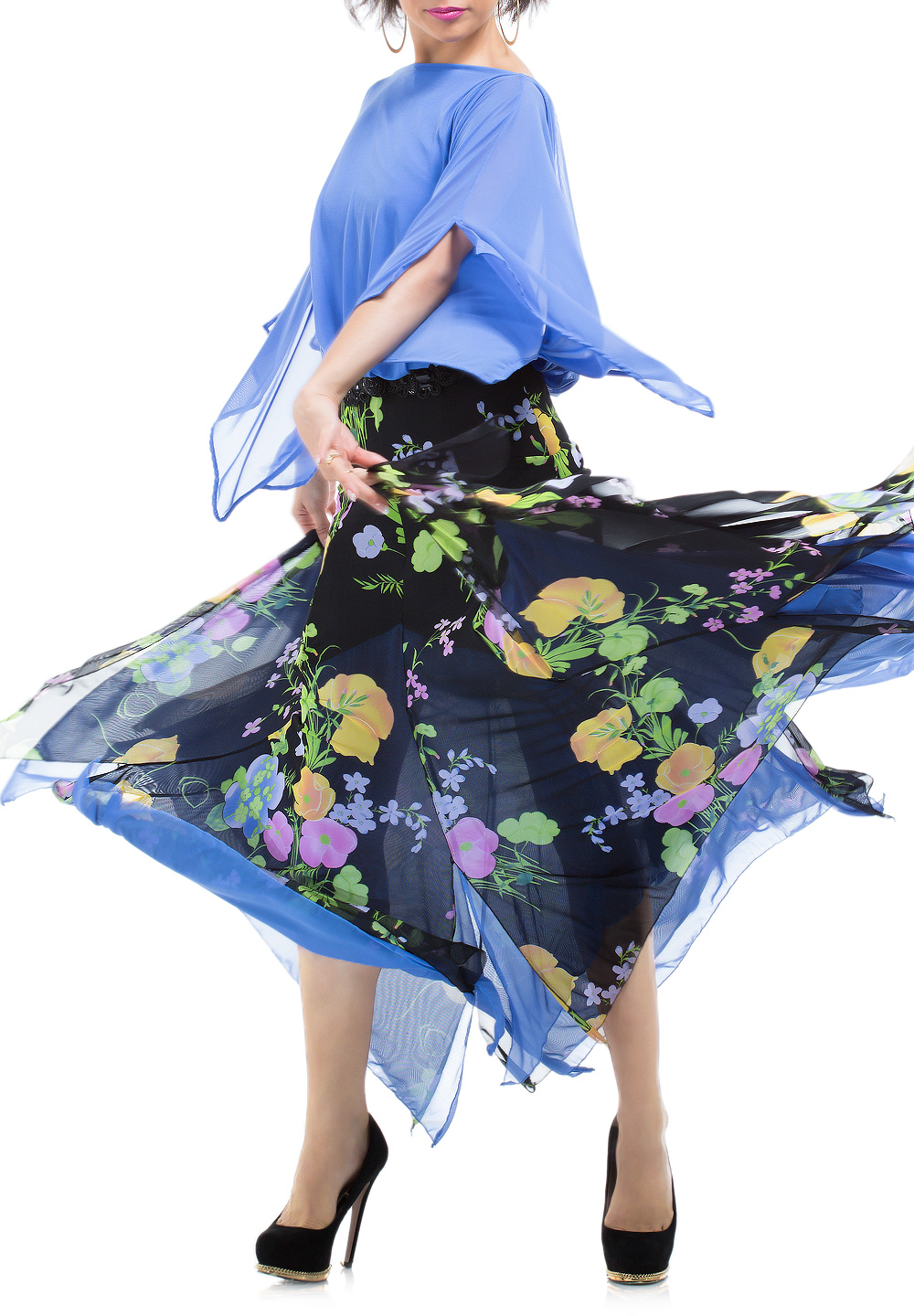 Espen Valerian Ballroom Panel Skirt L4 | Ballroom_Skirt
