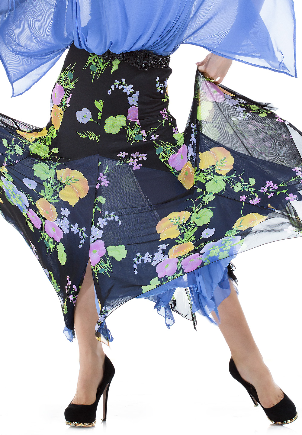 Espen Valerian Ballroom Panel Skirt L4 | Ballroom_Skirt