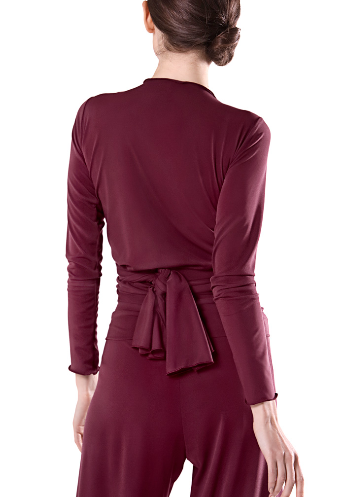 Maly Wrap Women Dance Jacket MF121302 | Tops