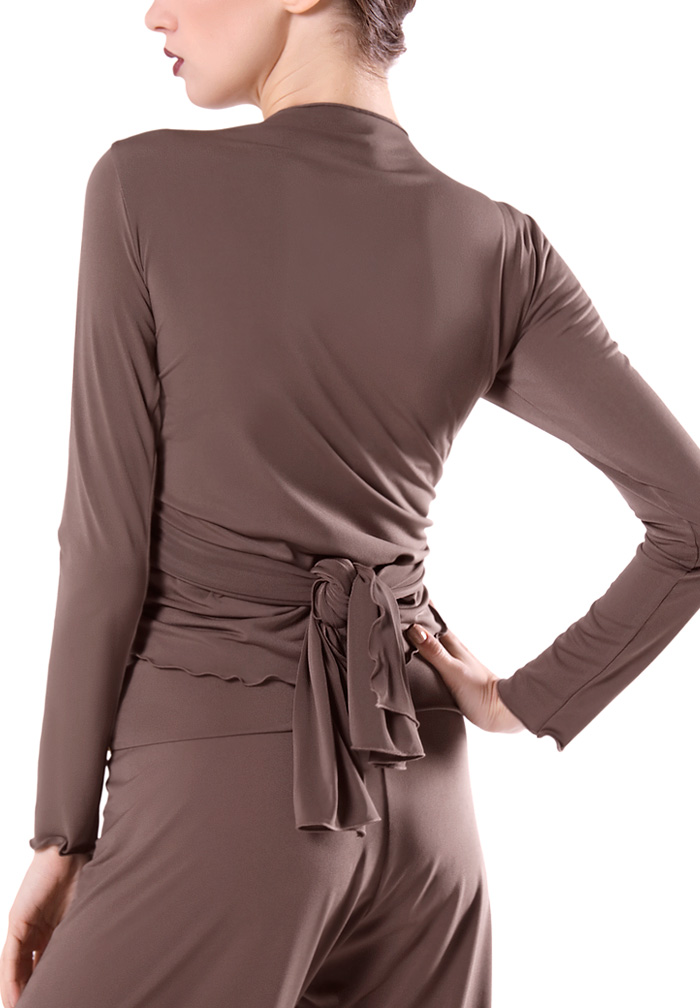 Maly Wrap Women Dance Jacket MF121302 | Tops