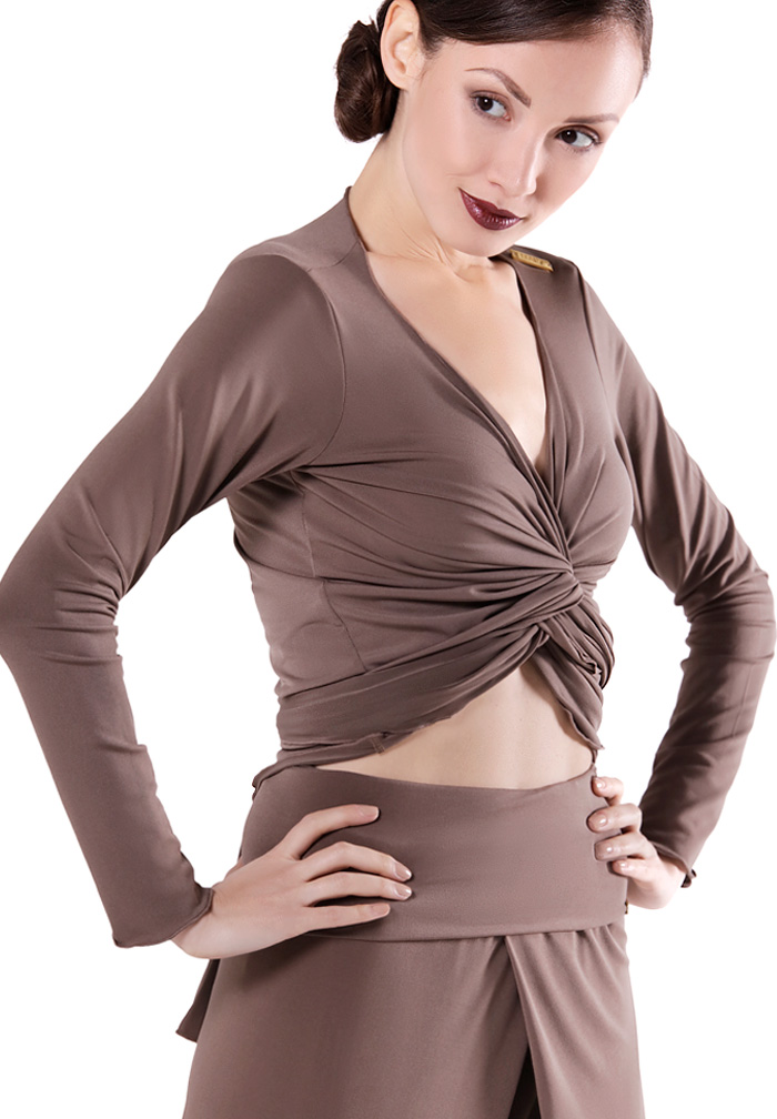 Maly Wrap Women Dance Jacket MF121302 | Tops