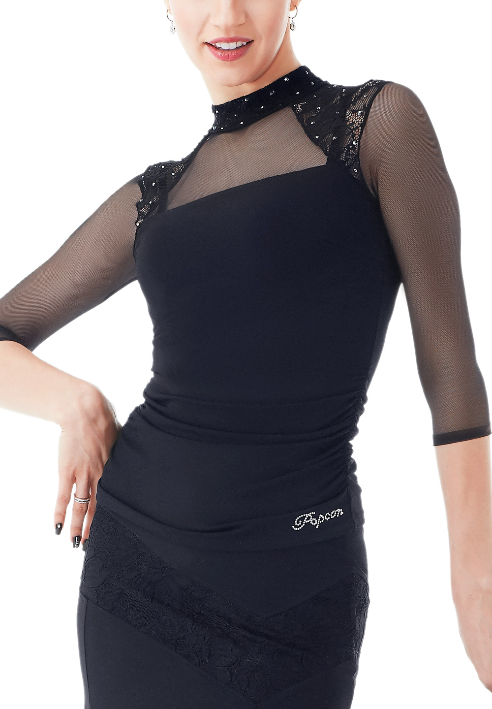 PopconAtelier Keyhole Back Top WMT105 | Tops