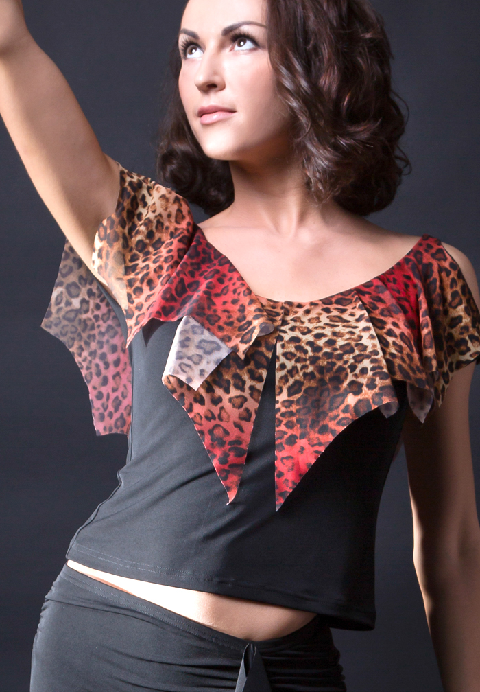 Santoria Skotia Ruff Dance Top T5124 | Tops
