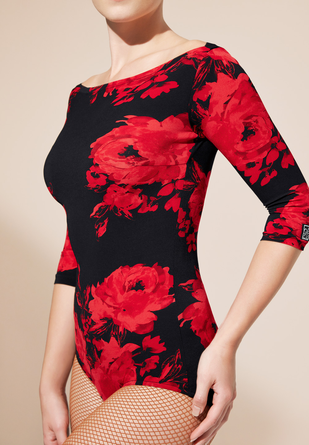 PopconAtelier Slash Neck Fitted Body 012 | Tops