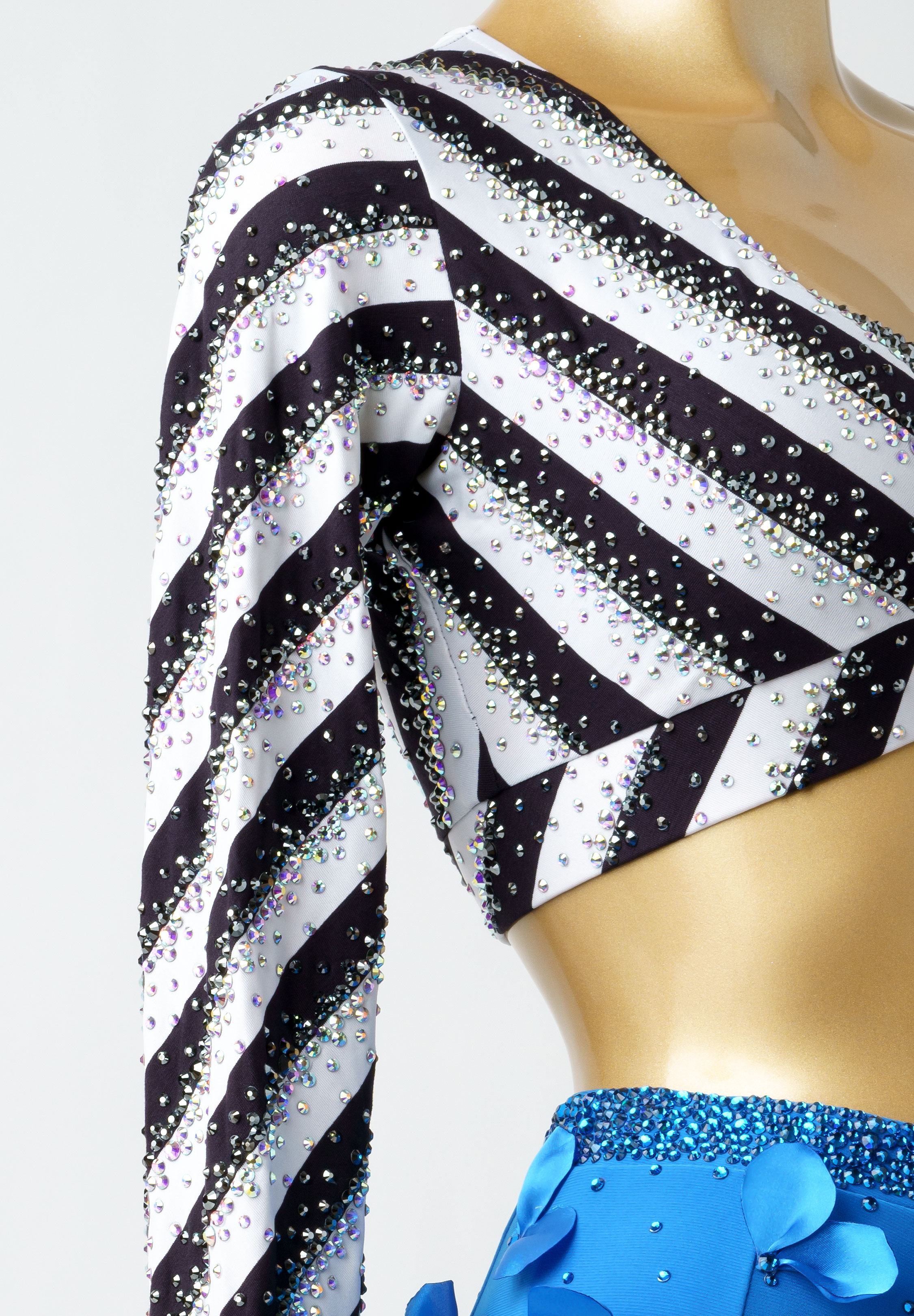 DSI Stripes Lycra 1223 | Danceshopper